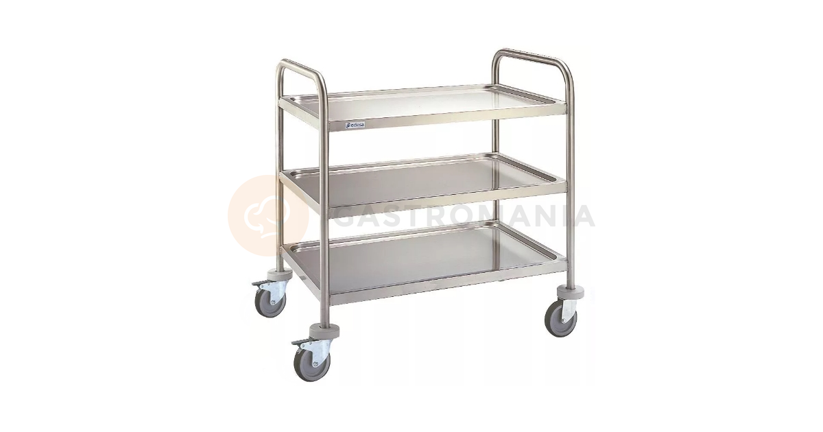 Servírovací vozík s 3 policami, 900x600x975 mm | ASBER, CE-853