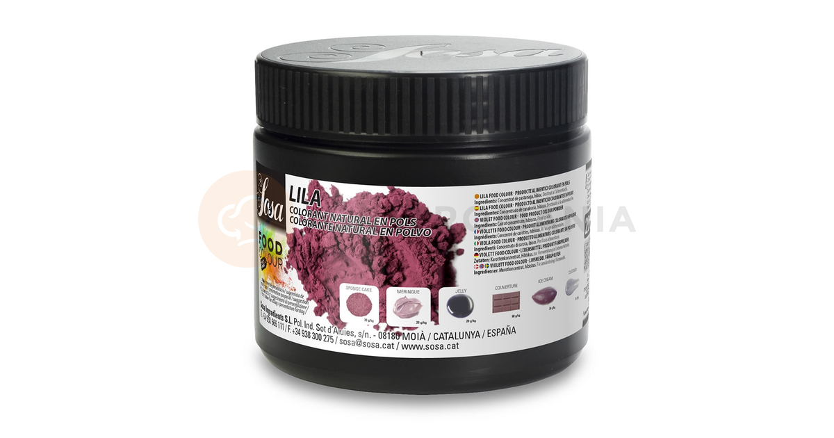 Prírodné potravinárske farbivo fialové 200 g | SOSA, 48689