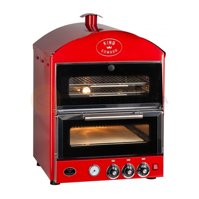 Pizza pec s vykurovacou komorou 570 x 610 x 815 mm | NEUMARKER, King ...