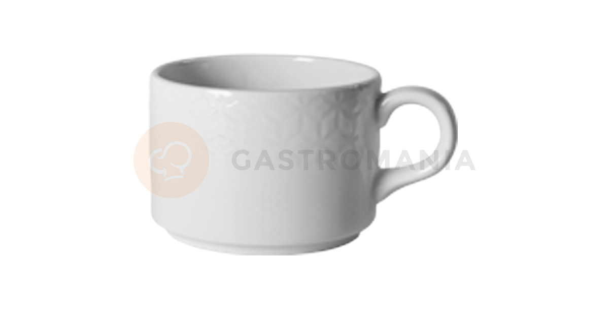 Porcelánová šálka 230 ml, štruktúrovaná | ARIANE, Lilly