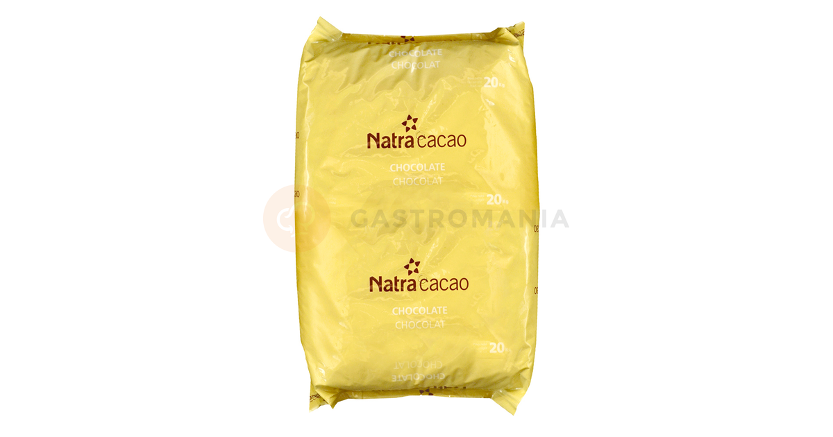 Španielska horká čokoláda 70 %, 20 kg balenie, dropsy | NATRA CACAO, Dark